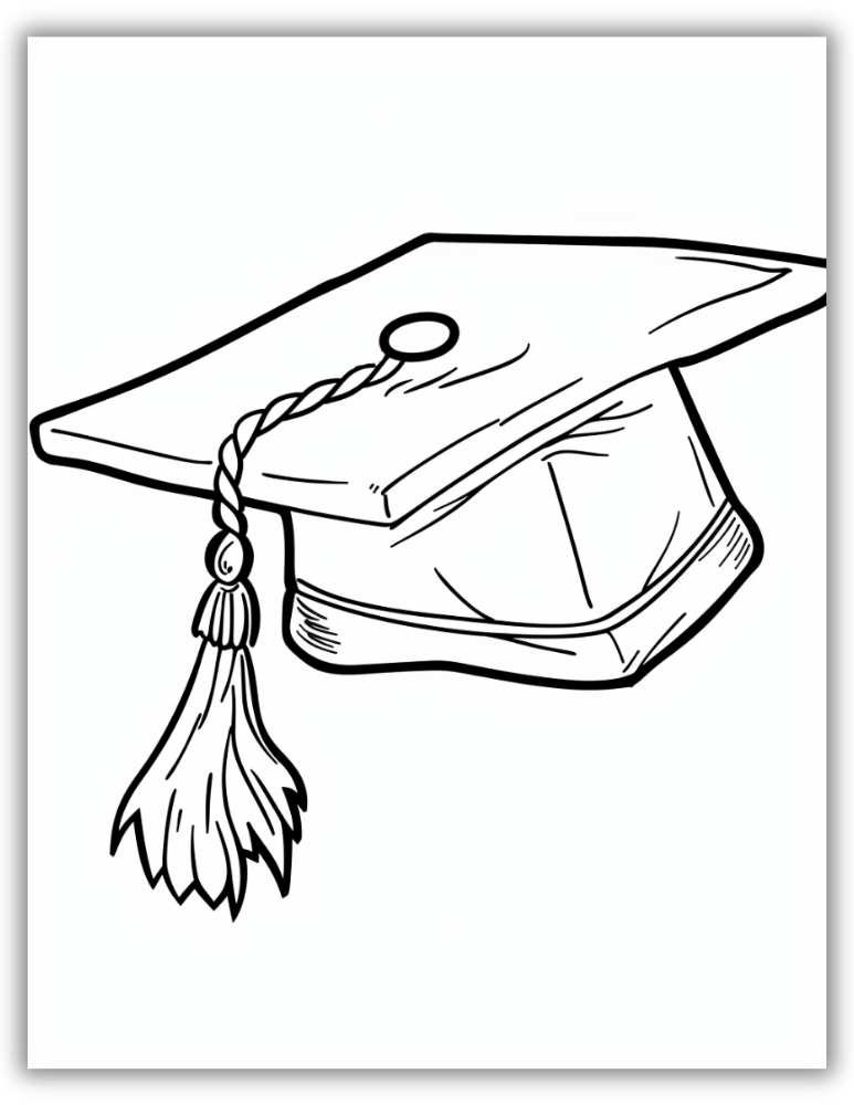 Graduation Coloring Pages – Celebrate Milestones Creatively