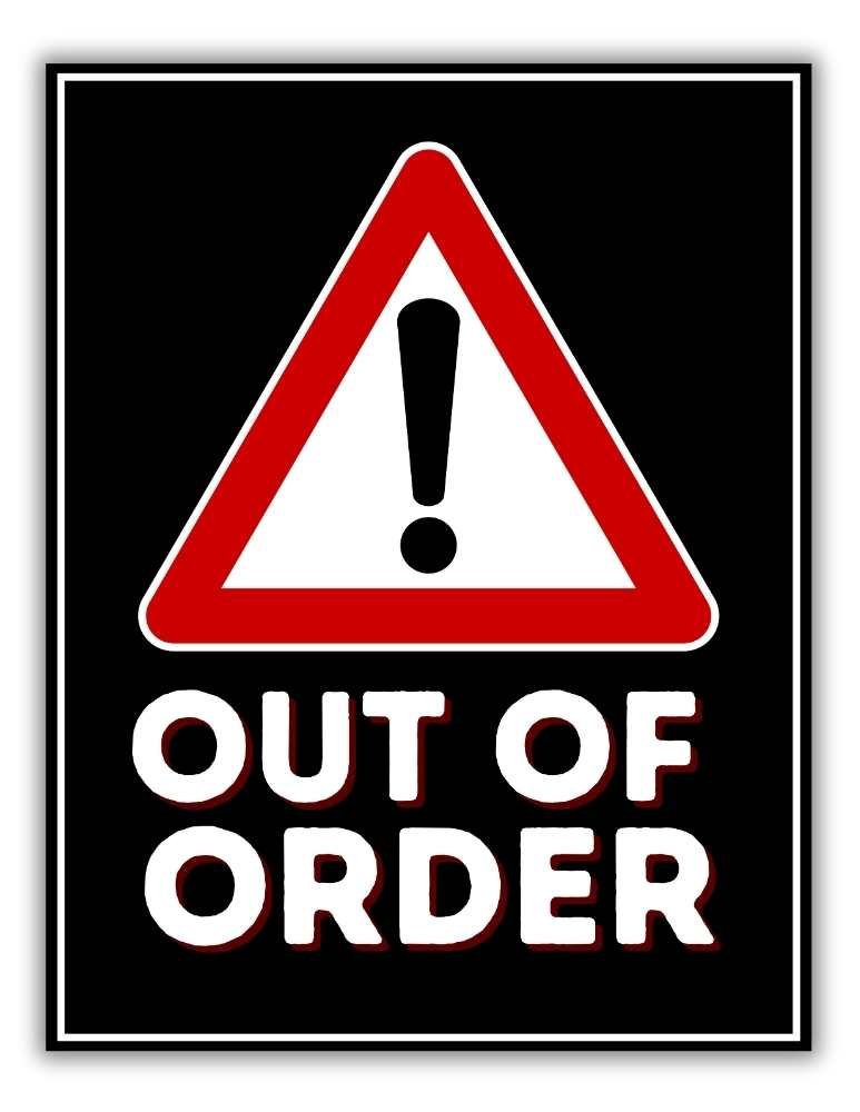 Out of Order Sign Printable – Free, Easy & Ready to Use