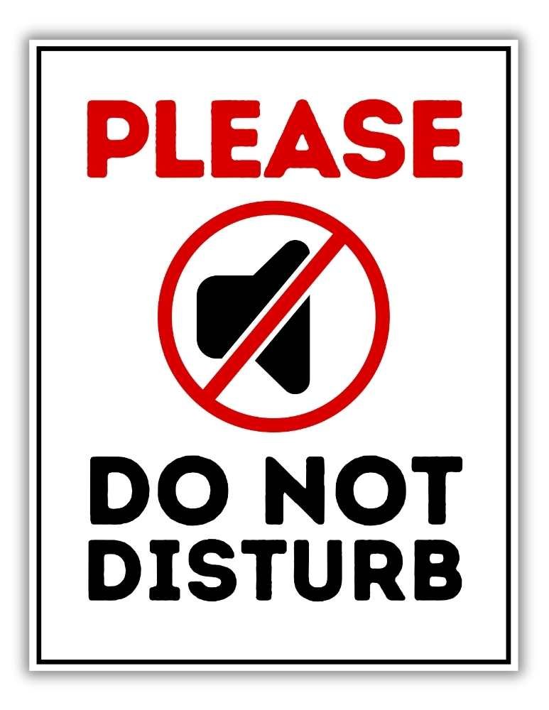 Printable Do Not Disturb Sign - Free Download at Marysprintables