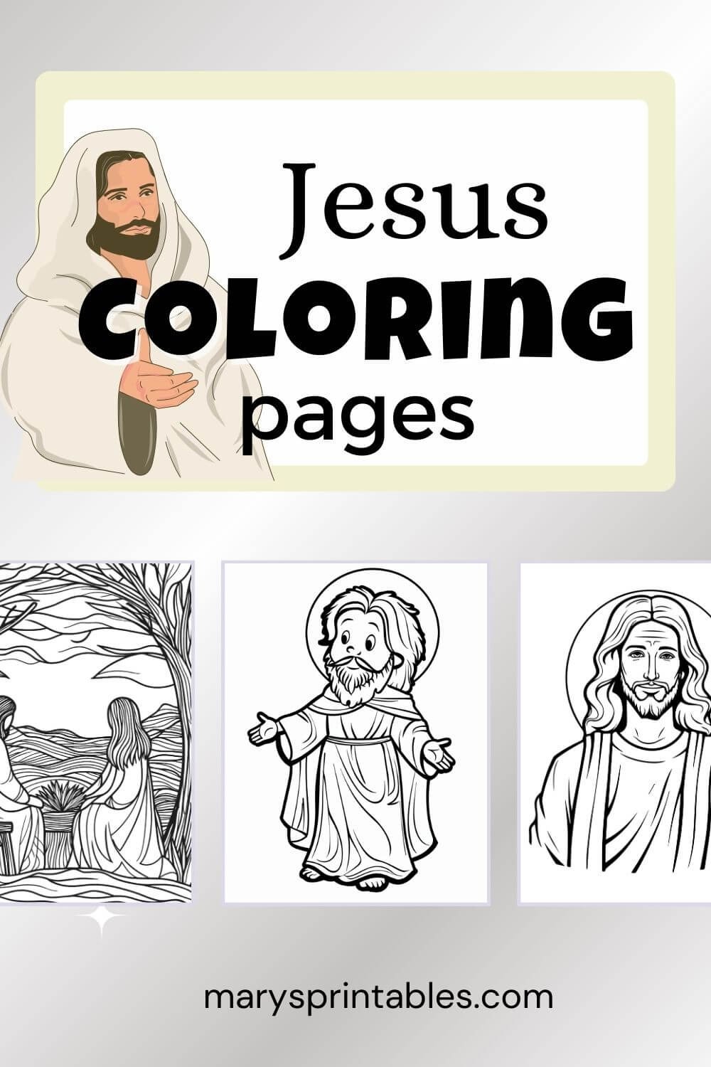 Jesus Coloring Pages Printable – Free Inspiring Designs to Color