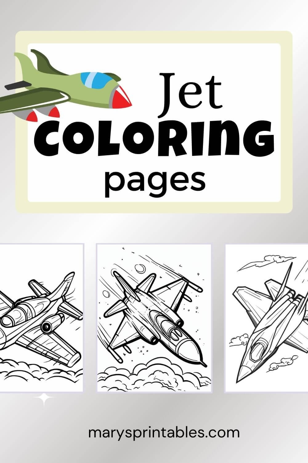 Jet Coloring Pages - Free Printables for Creative Fun