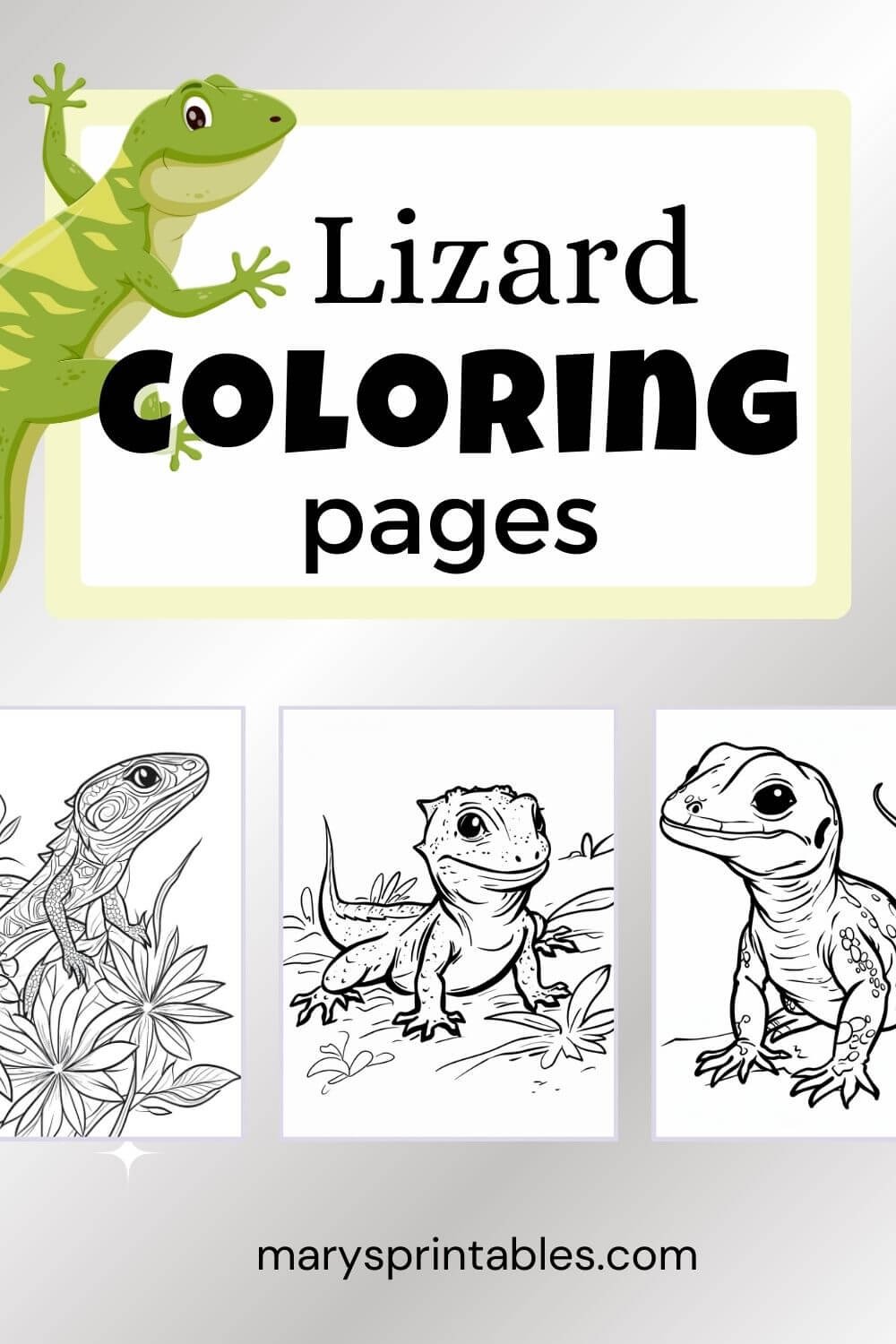 Printable Lizard Coloring Pages - Fun & Free Designs to Enjoy