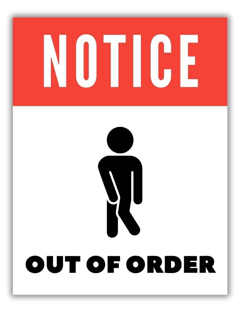 Out of Order Sign Printable – Free, Easy & Ready to Use